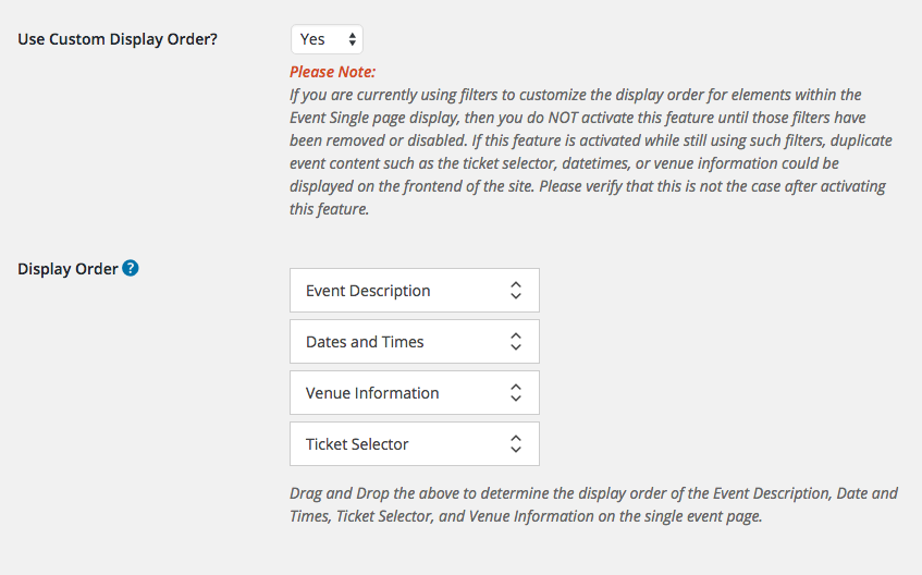 Event Overview Event Espresso WordPress Event Registration Calendar